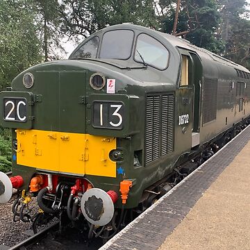 "BR Class 37 – D6732 at Holt Station" Sticker for Sale by Washu | Redbubble