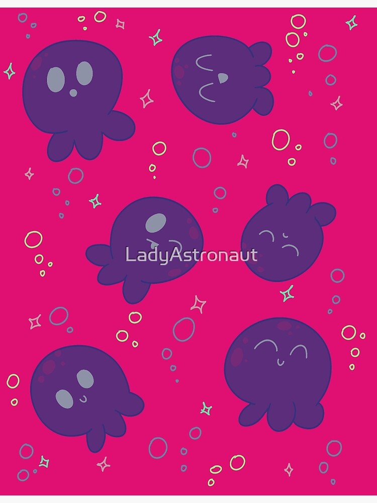 Emotional Squids Premium Matte Vertical Poster sold by Barbara Davis ...