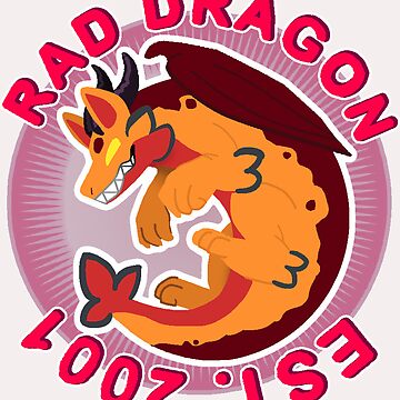 "Skyla Rad Dragon" Sticker for Sale by NegaTheImpmon95 | Redbubble