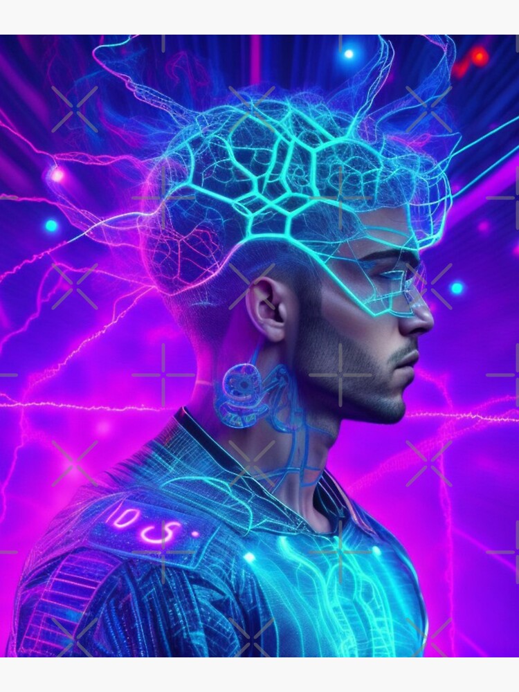 "Plug into the Brain Matrix" T-shirt" Sticker for Sale by TshirtTown77 ...