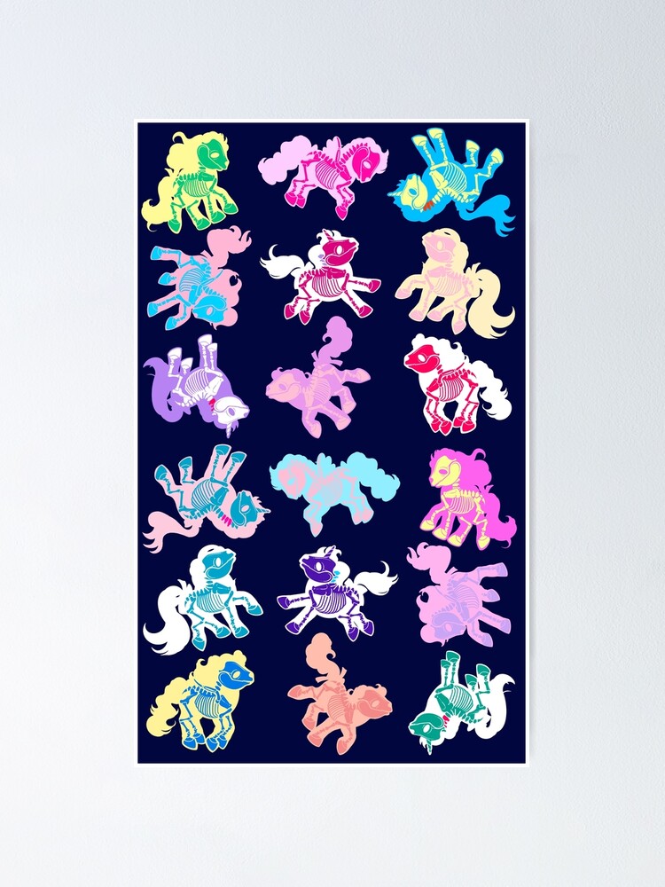 "MLP X-RAY FOUR" Poster for Sale by Joel Scholten | Redbubble