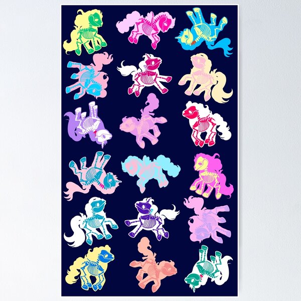 "MLP X-RAY FOUR" Poster for Sale by Joel Scholten | Redbubble
