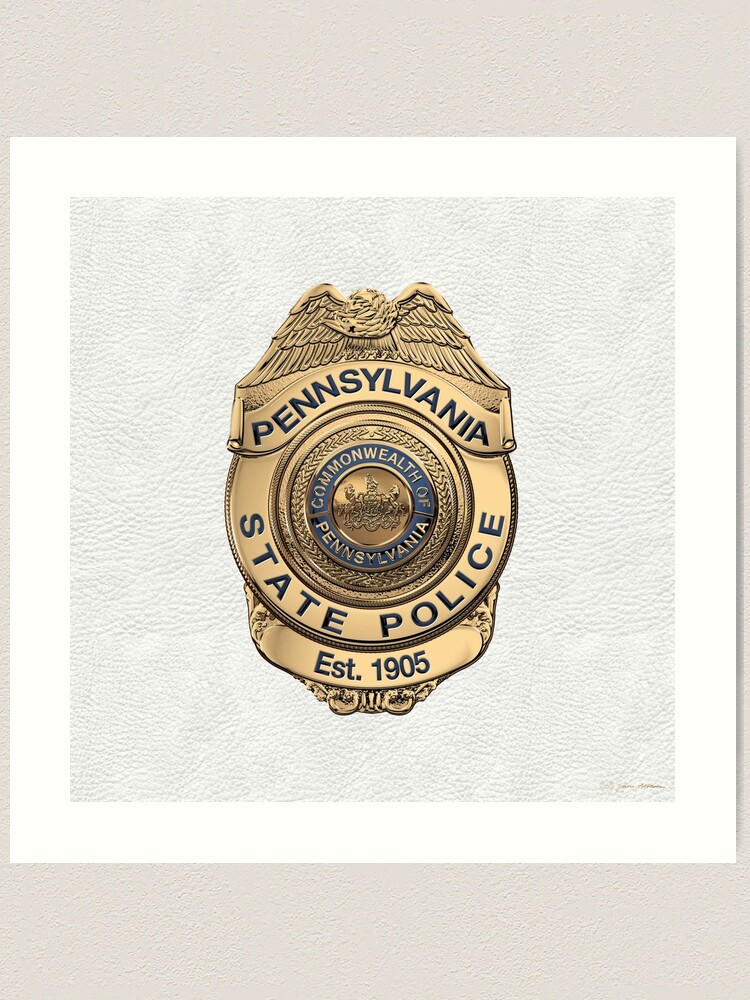 Pennsylvania Police Badge 1890s Carlisle PA Police Badge #8 By S.A.