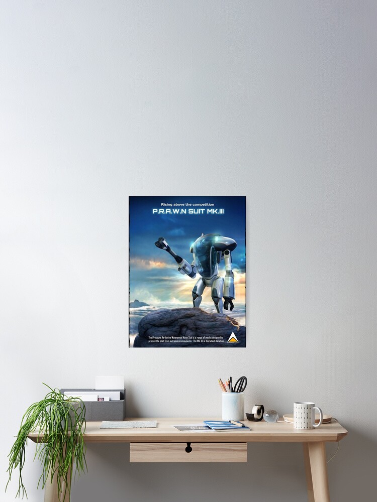 "Prawn suit subnautica poster " Poster for Sale by Bestshop-ever ...