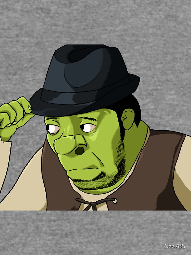 "Fedora Shrek" Lightweight Sweatshirt for Sale by Neo785 | Redbubble