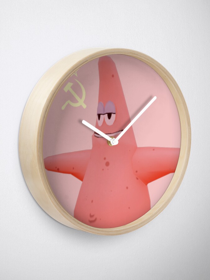 "Soviet Patrick" Clock for Sale by Neo785 | Redbubble
