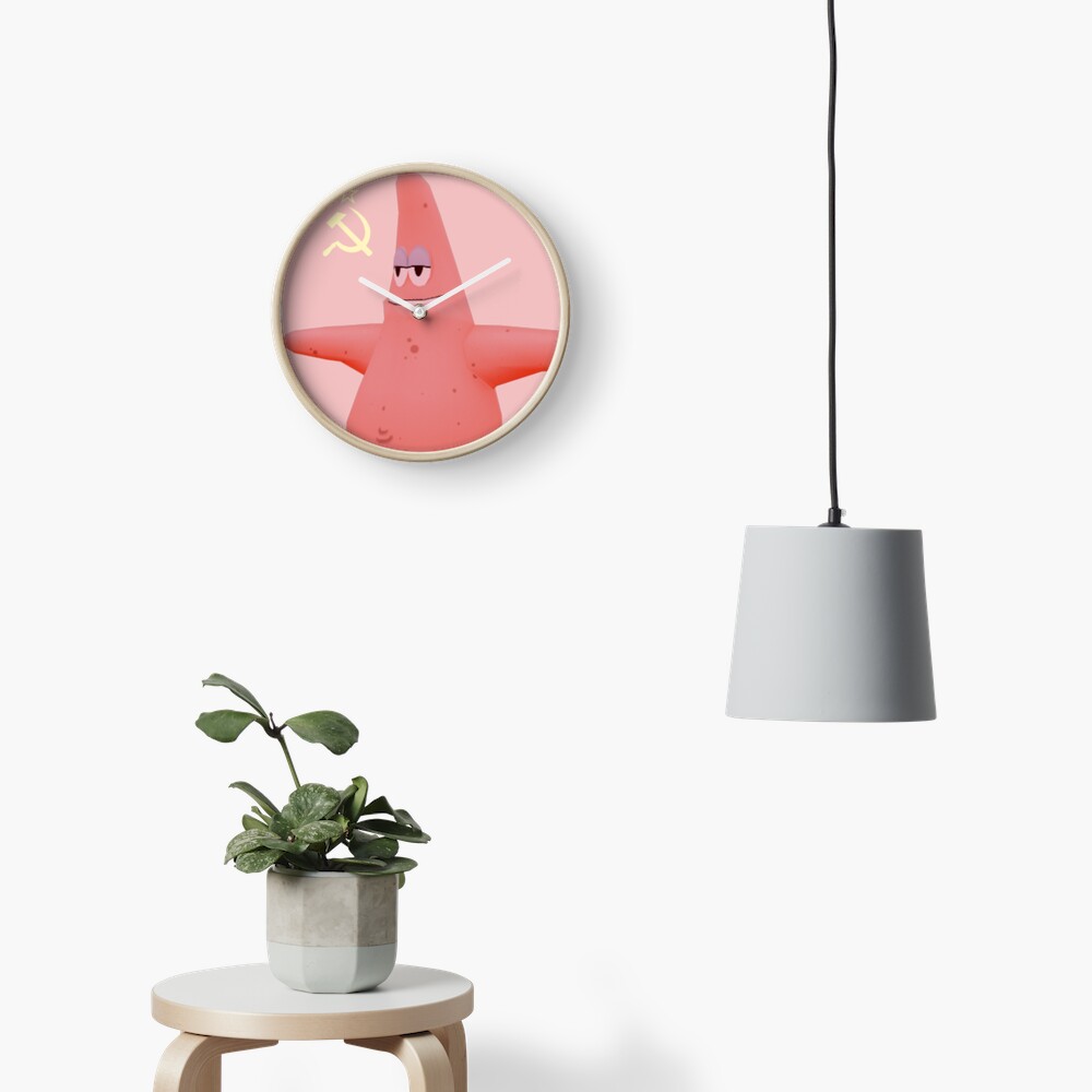 "Soviet Patrick" Clock for Sale by Neo785 | Redbubble