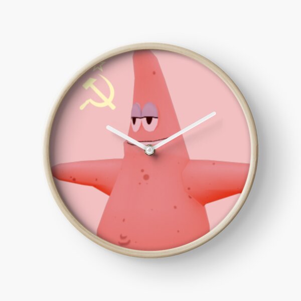 "Soviet Patrick" Clock for Sale by Neo785 | Redbubble