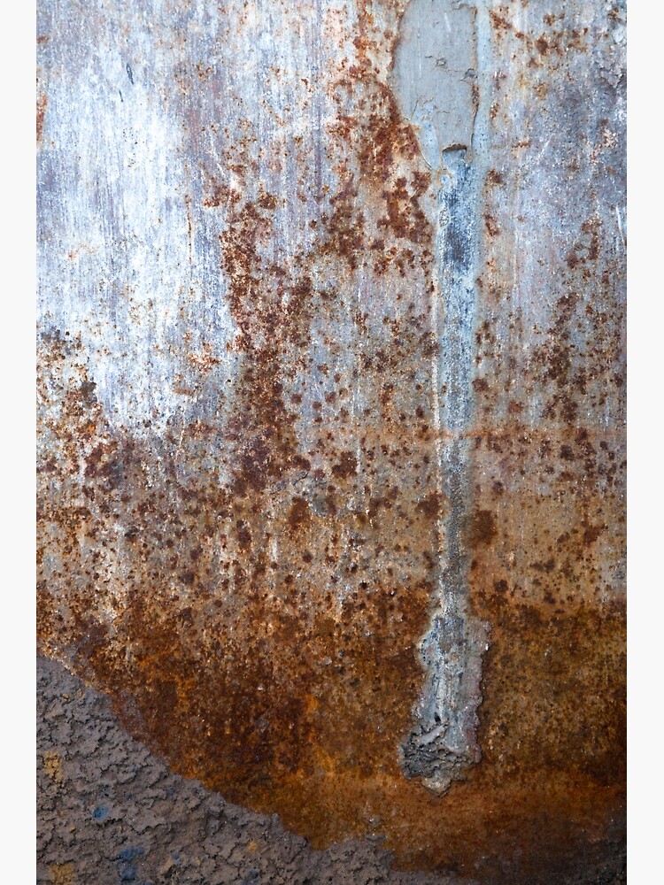 "Rust Melt Down" Poster by textural | Redbubble