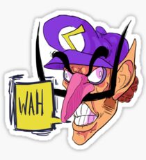 Waluigi: Stickers | Redbubble