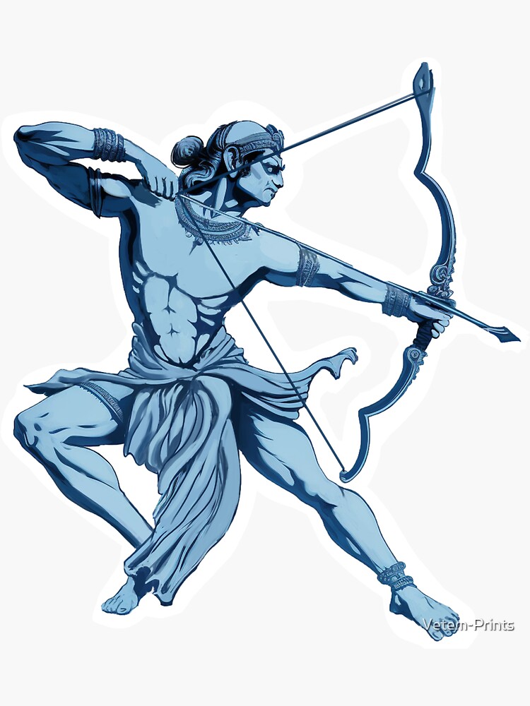 "Jai shri ram Sticker" Sticker for Sale by Vetem-Prints | Redbubble