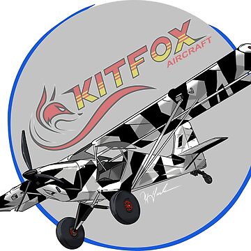 "Kitfox 7 STI" Sticker for Sale by Michael Garber | Redbubble