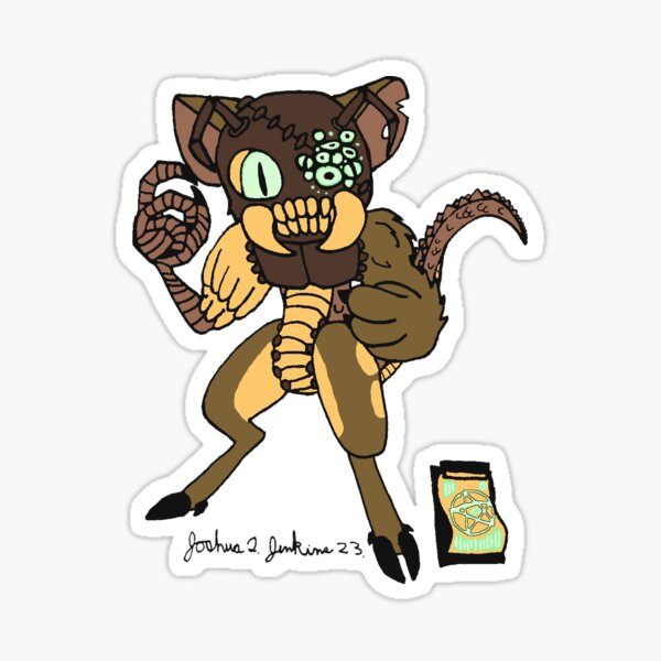 "Inscryption Fan Creature Proto Amalgam" Sticker for Sale by ...