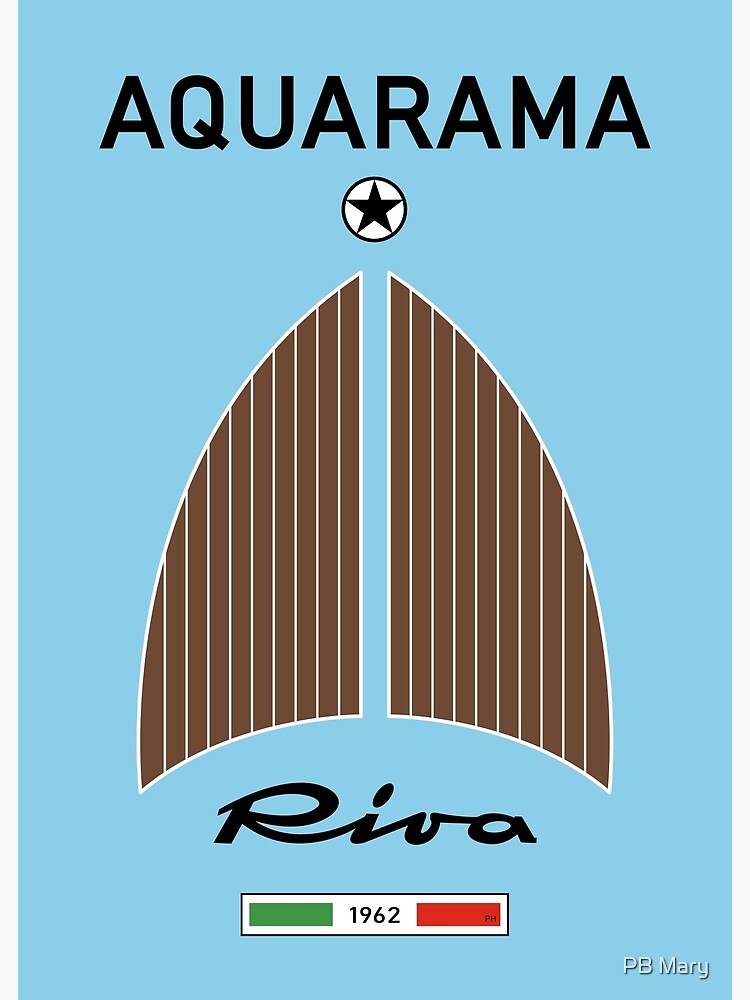 "Riva Aquarama Luxury Yacht Italy Venice" Poster for Sale by PB Mary ...