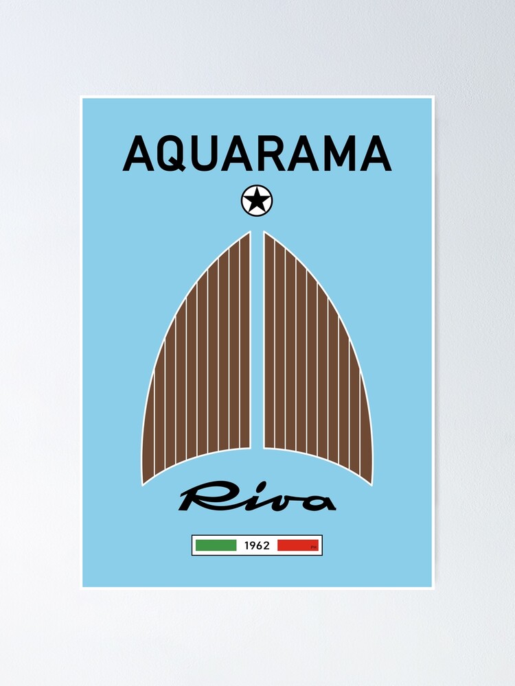 "Riva Aquarama Luxury Yacht Italy Venice" Poster for Sale by PB Mary ...