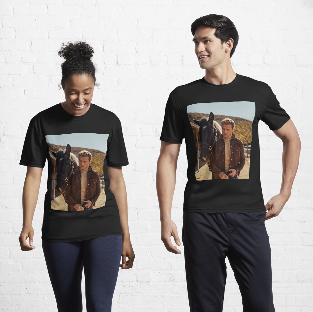 "sam heughan" Sticker by WALIDIYA | Redbubble