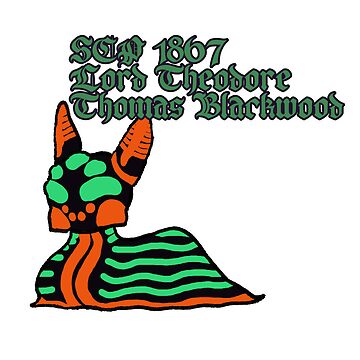 "SCP 1867 Lord Theodore Thomas Blackwood" Sticker for Sale by ...