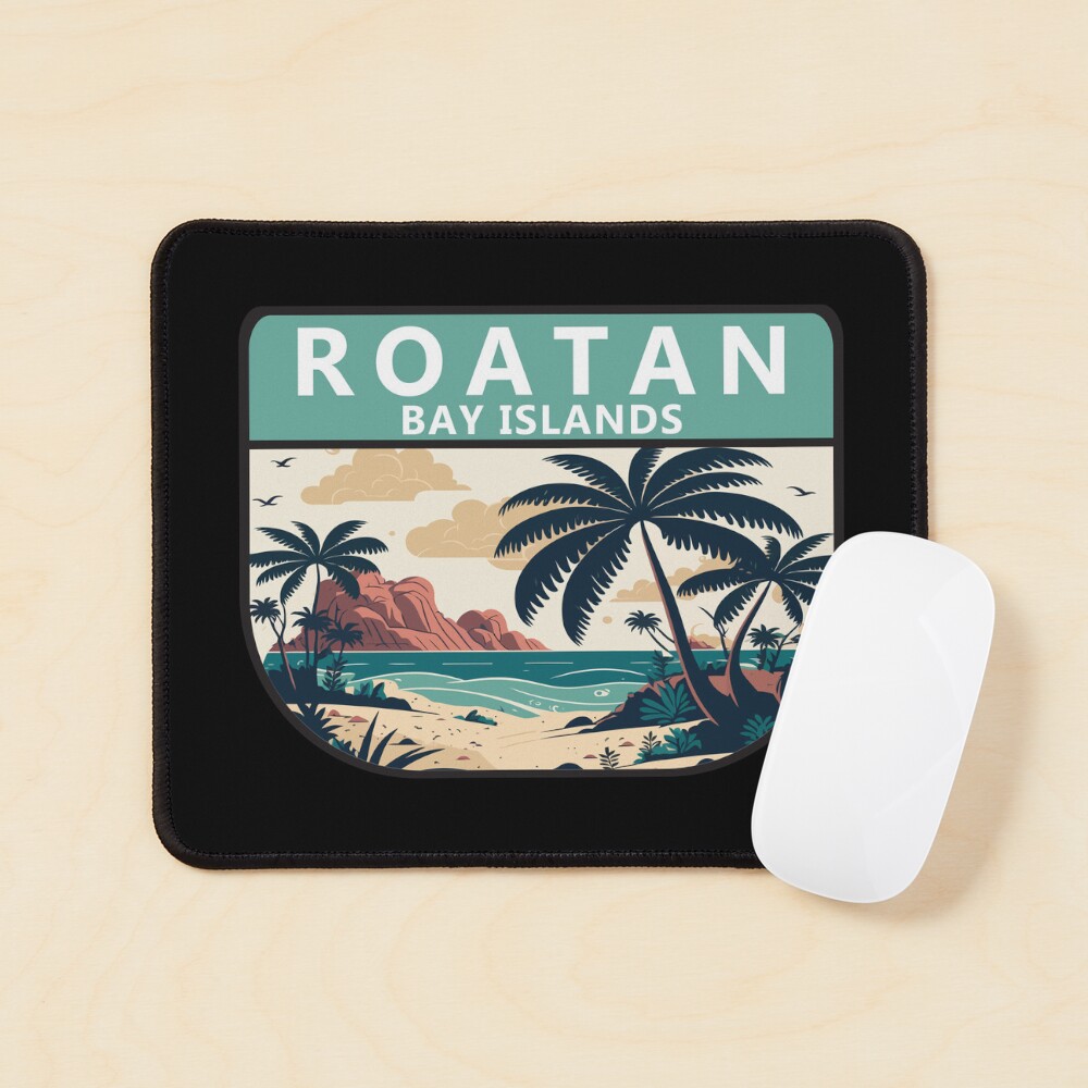 "Roatán Honduras Retro Emblem" Sticker for Sale by KrisSidDesigns ...
