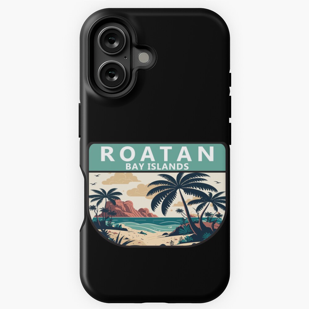 "Roatán Honduras Retro Emblem" Sticker for Sale by KrisSidDesigns ...