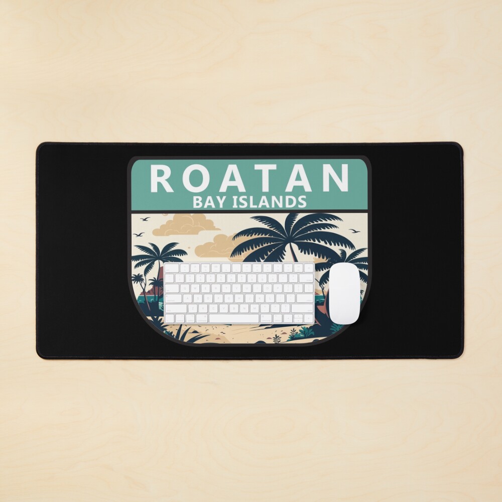 "Roatán Honduras Retro Emblem" Sticker for Sale by KrisSidDesigns ...
