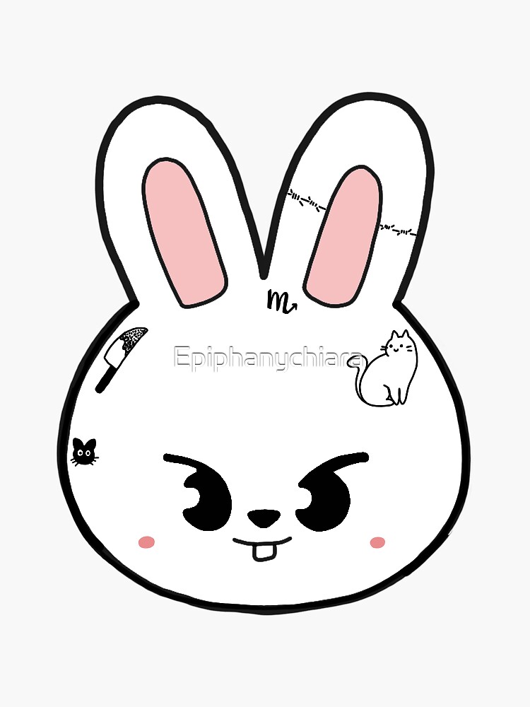 "Skzoo Lee Know Stray Kids #tattoo" Sticker for Sale by Epiphanychiara ...