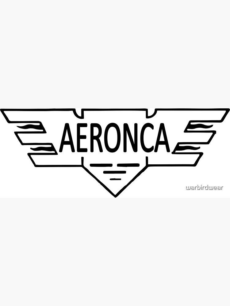 "Aeronca Aircraft Company Logo (1930s)" Poster for Sale by warbirdwear ...
