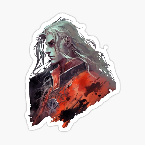 "Alucard" Sticker for Sale by krabbaraban | Redbubble
