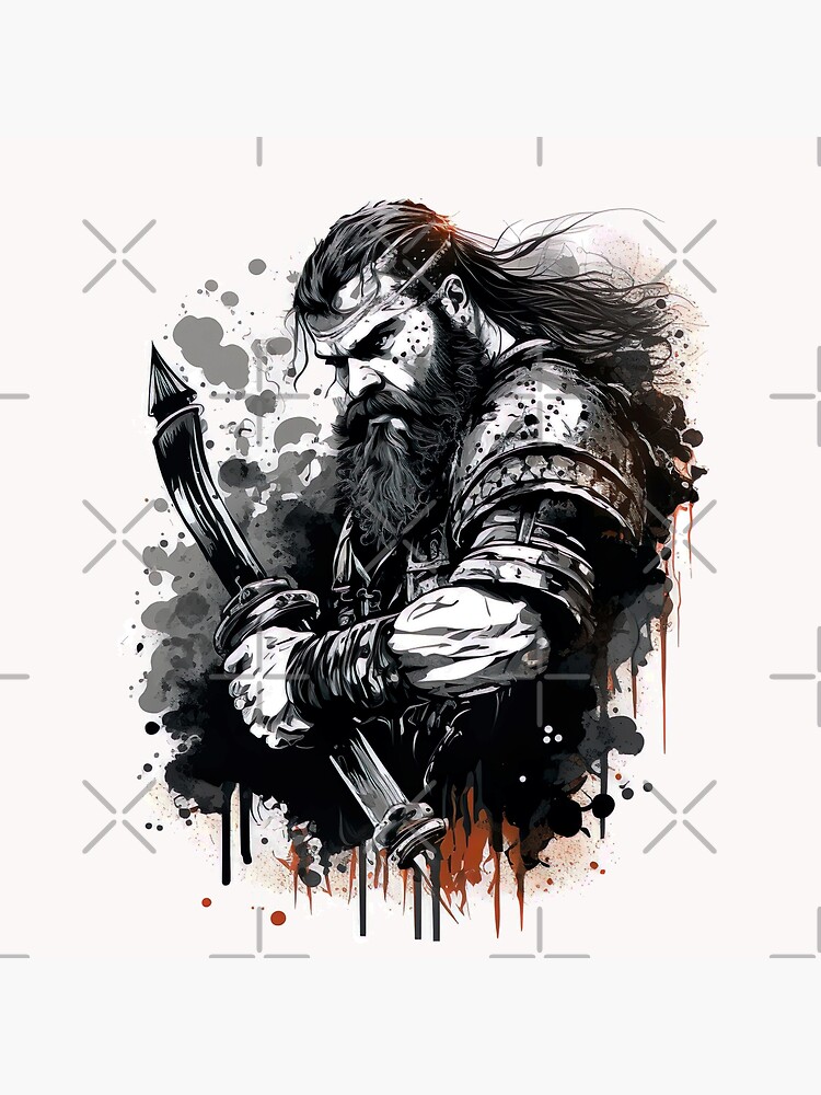 Dibujos Geniales De Guerreros Vikingos