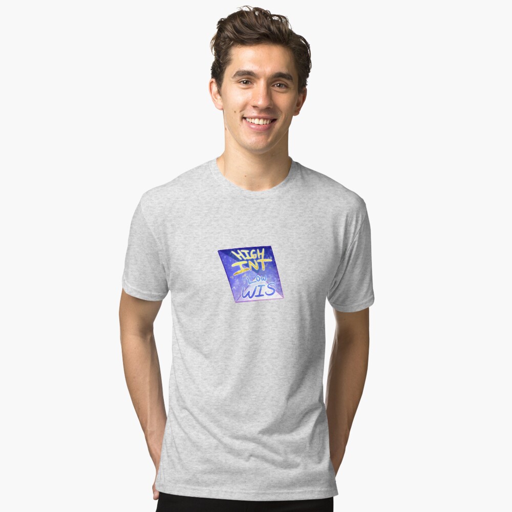 "High Int Low Wis" Sticker for Sale by RWDPodcast | Redbubble