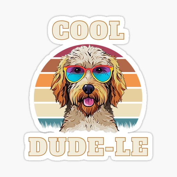 "Cool Dude-le" Sticker for Sale by Stan2023 | Redbubble