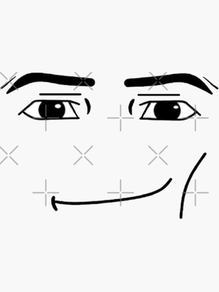 "rob man face" Sticker for Sale by FUNNY-7 | Redbubble