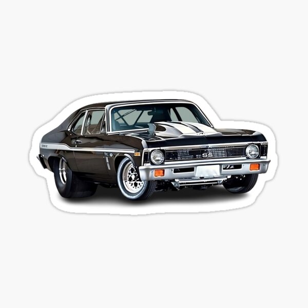 "Chevy Nova Muscle Car" Sticker for Sale by holidays4you | Redbubble