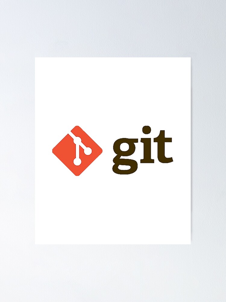 "Git Commit - Github" Poster for Sale by TechTeez | Redbubble
