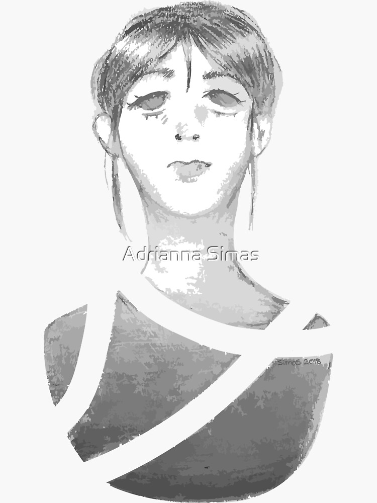 "( chained )" Sticker for Sale by kuorra | Redbubble