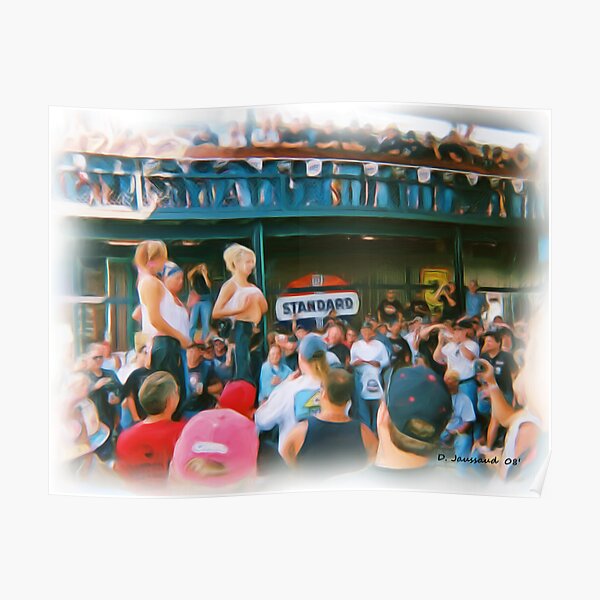 "Wet T-Shirt Contest" Poster von ezcat | Redbubble