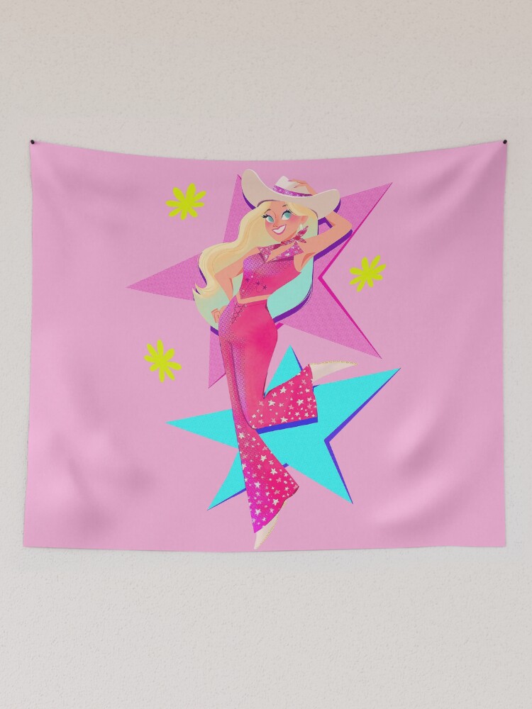 Barbie Movie, Barbie Greta Gerwig Tapestry sold by Laura Kalin crpc ...