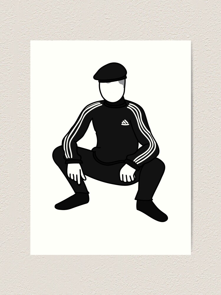"Slav Squat" Art Print for Sale by joedoesart | Redbubble
