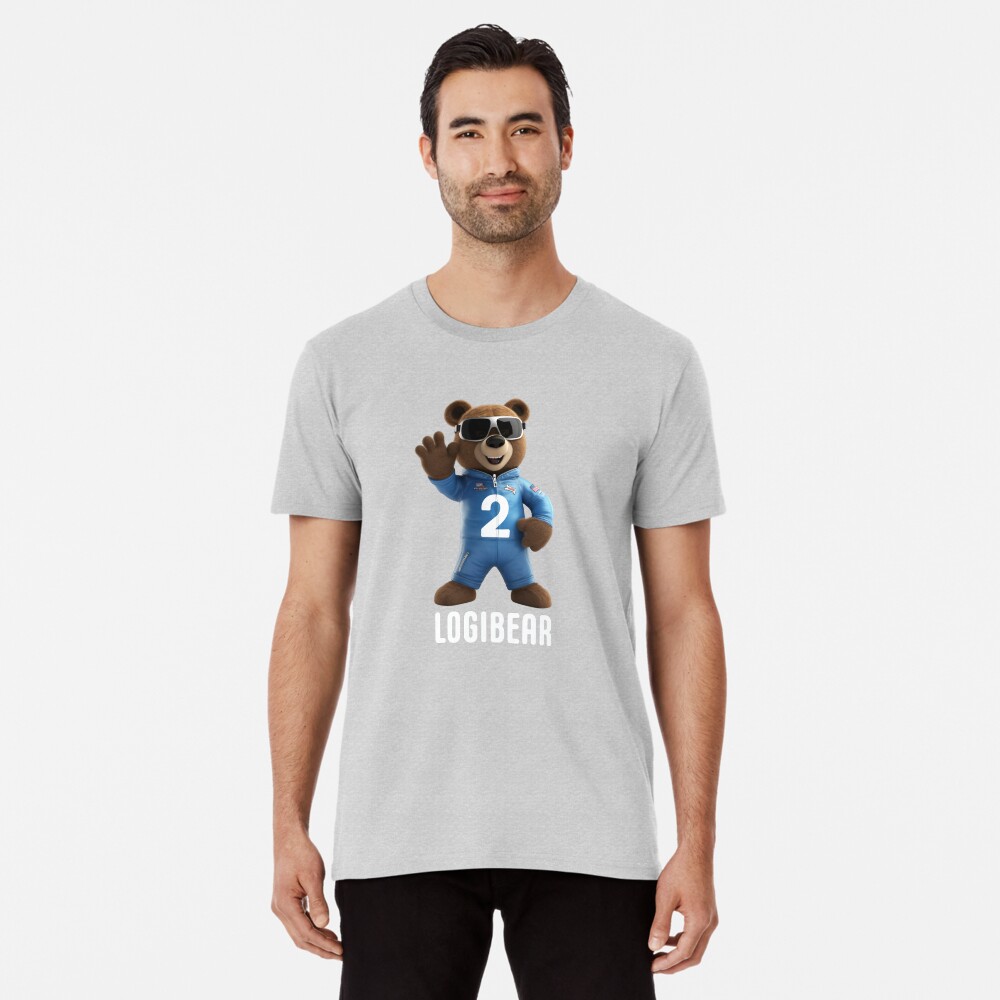 "LogiBear / Logan Sargeant" Sticker for Sale by depresident | Redbubble
