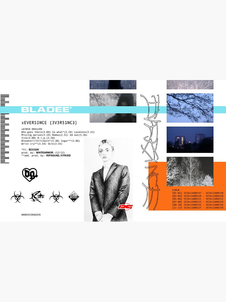 "Bladee Eversince" Sticker for Sale by Cool-Weeb | Redbubble