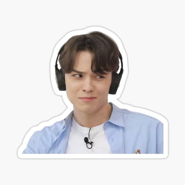 "vernon side eye" Sticker for Sale by gimbapabi | Redbubble