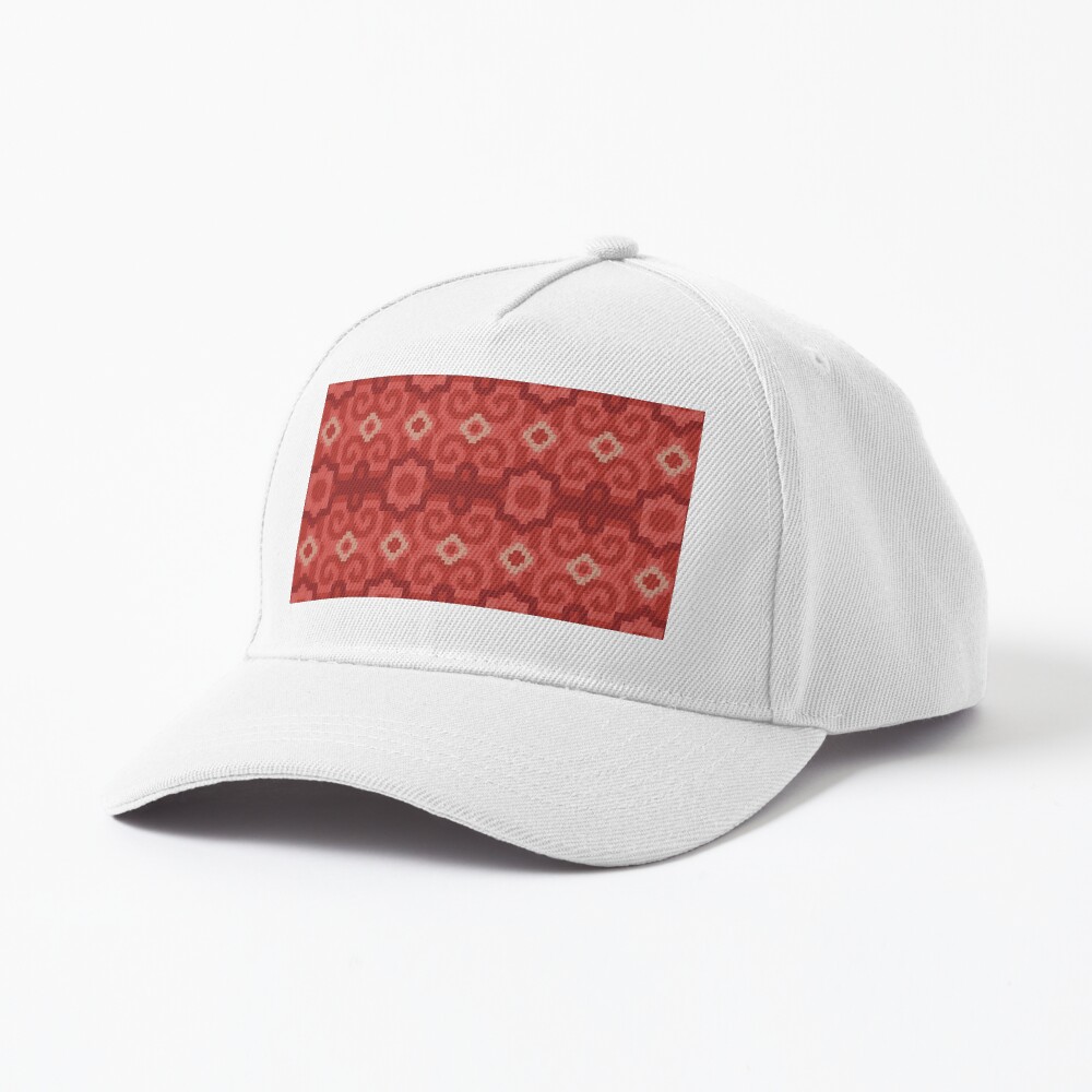 "Minecraft Red Glazed Terracotta (Tiled)" Art Print for Sale by ...