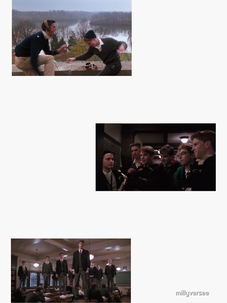 "dead poets society" Sticker for Sale by millyversee | Redbubble