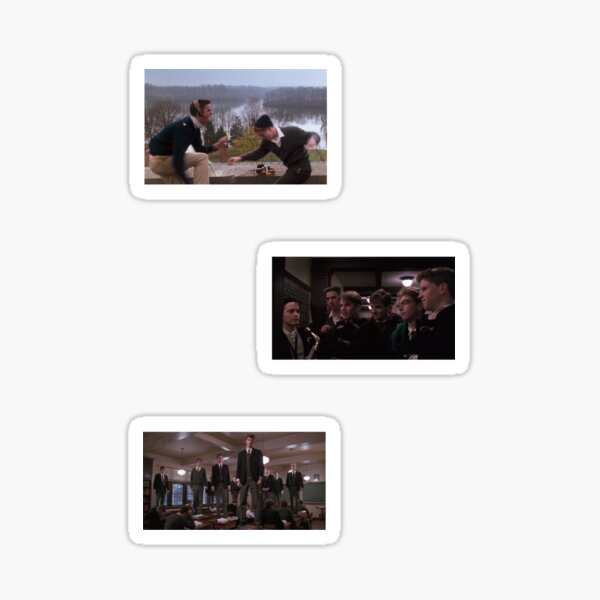 "dead poets society" Sticker for Sale by millyversee | Redbubble
