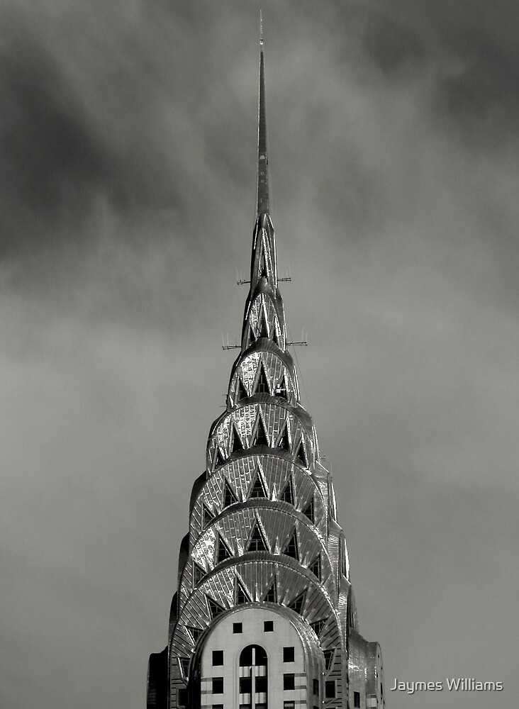 "Chrysler Building Spire, New York CIty" by Jaymes Williams | Redbubble