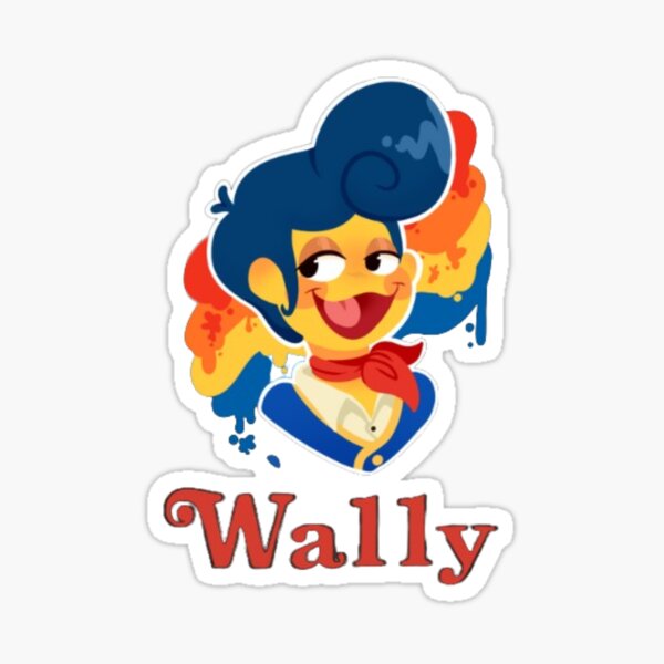 "wally darling" Sticker for Sale by DOOZ-design | Redbubble