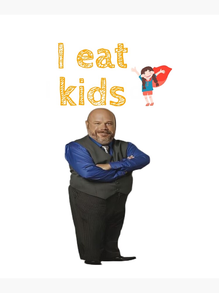 I eat kids,bertram,bertram eats kids Premium Matte Vertical Poster sold ...