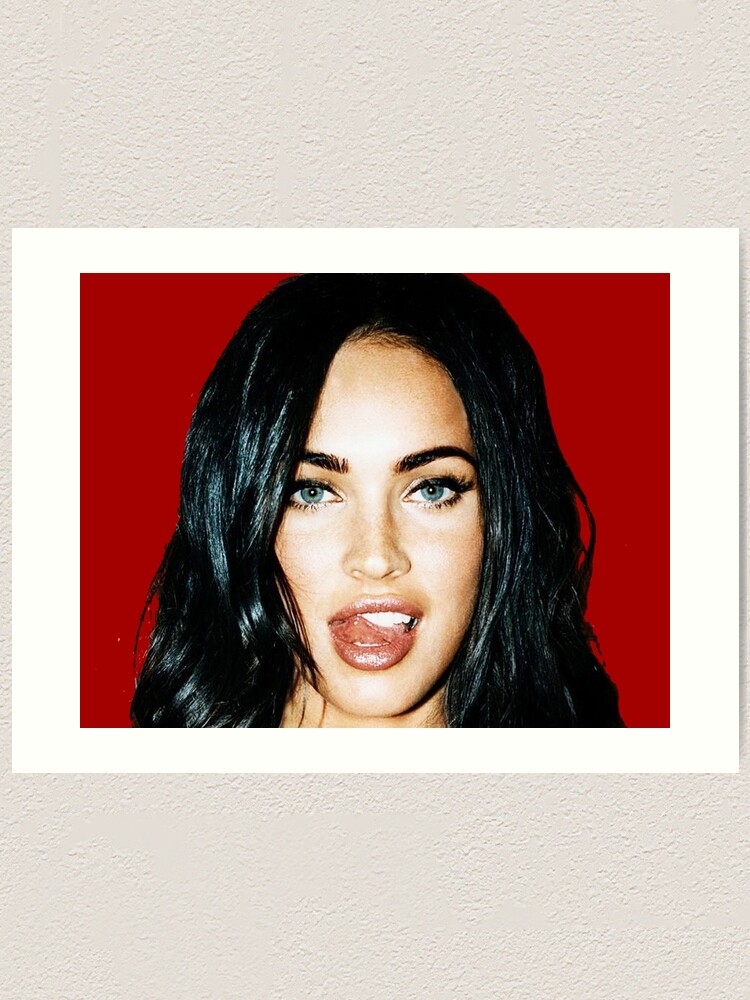 "Megan_Tongue" Art Print for Sale by gian92nis | Redbubble