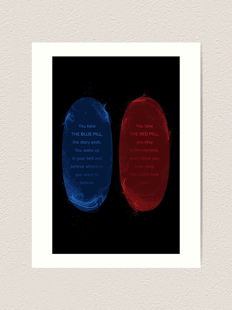 "The Matrix Pills" Art Print for Sale by Nikita Abakumov | Redbubble