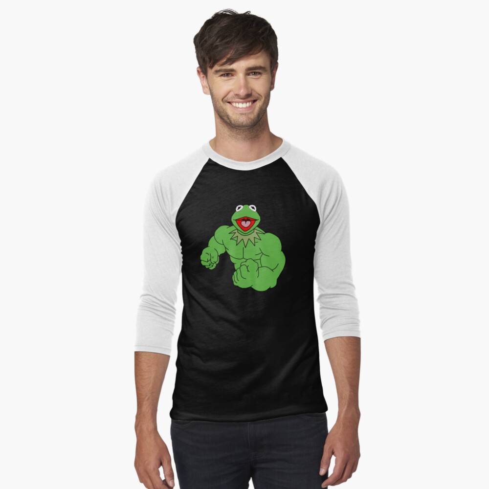 "Kermit The Frog Muscle " Poster for Sale by Eolithic | Redbubble