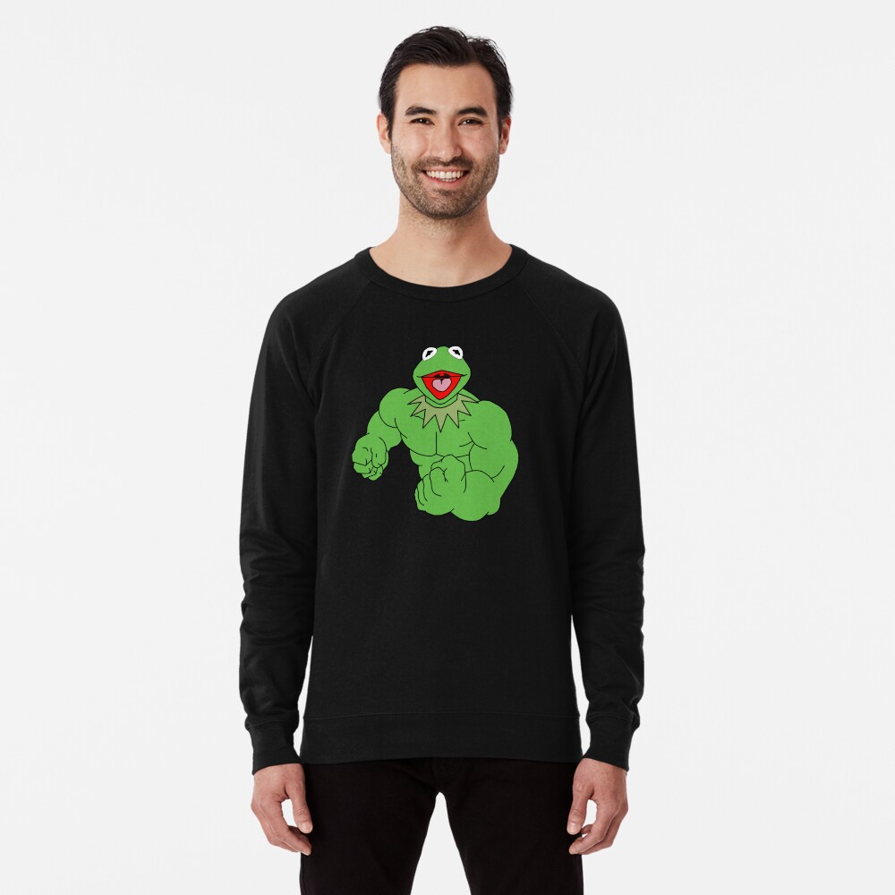 "Kermit The Frog Muscle " Poster for Sale by Eolithic | Redbubble